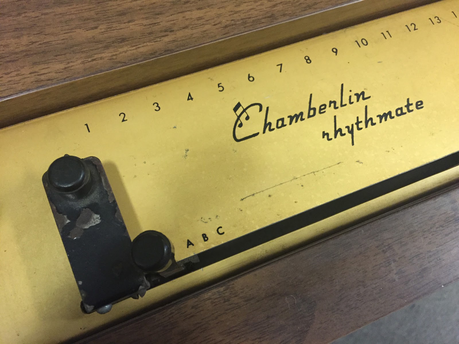 MATRIXSYNTH: Vintage 1960s CHAMBERLIN RHYTHMATE Tape Loop Tube Amp Drum ...