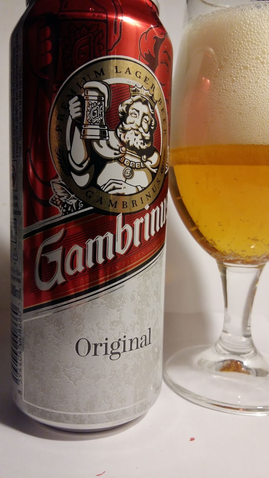 Gambrinuse õllepäevik: Gambrinus Originál