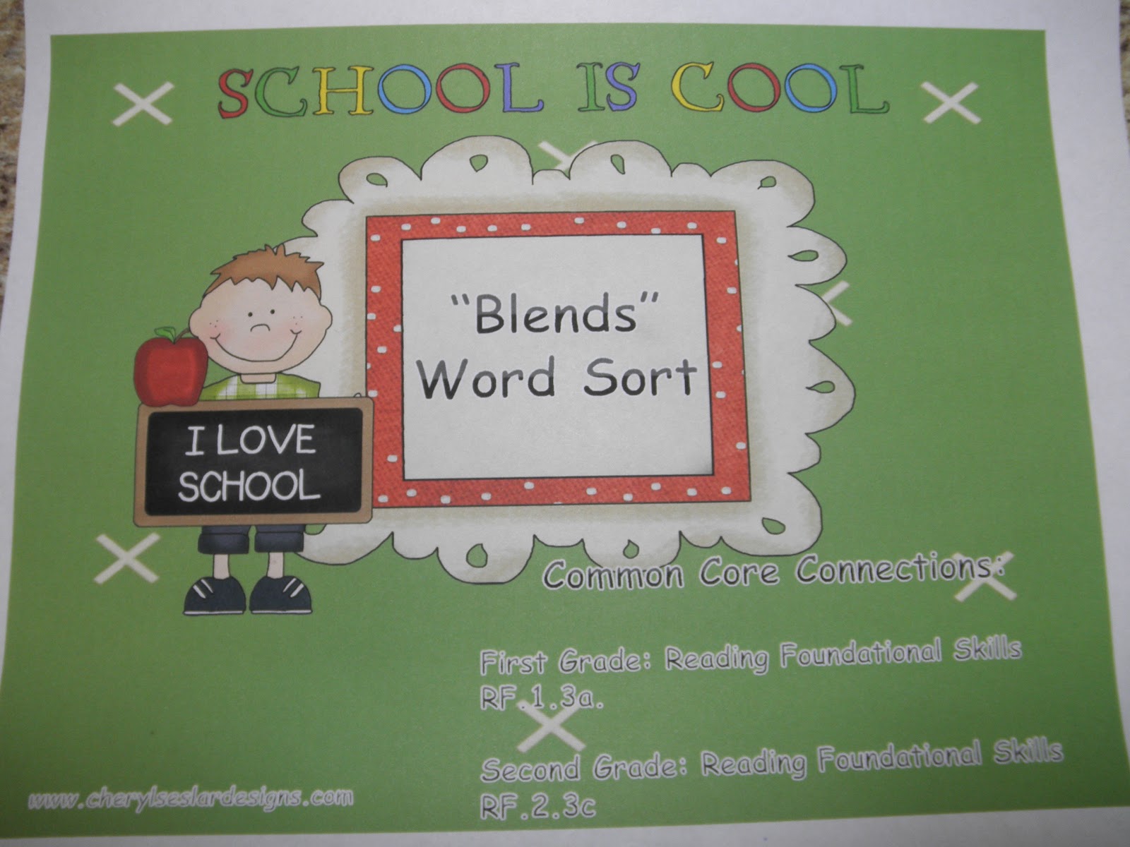 Vicky's Common Core Connections: FREE Word Sorts
