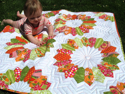 Happy Quilting: Double Dresden Delight - EZ Dresden Challenge
