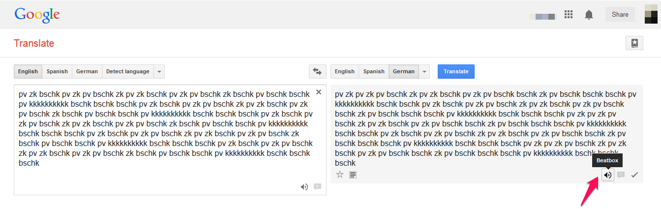 How To Make Google Translate Beatbox