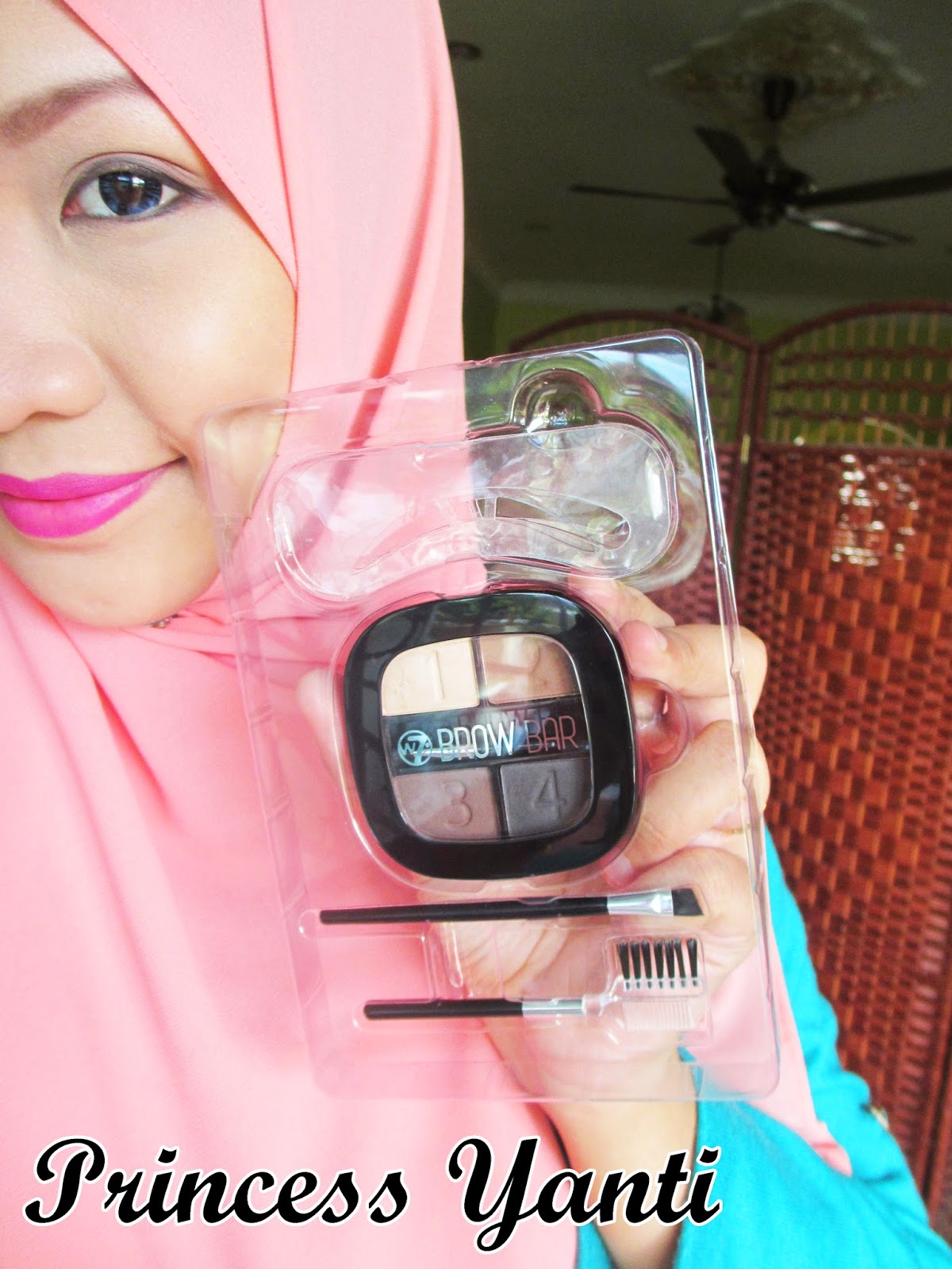 Princess Yanti: Set Membentuk/Mencelak Kening Dengan Mudah~W7 BROW BAR ...