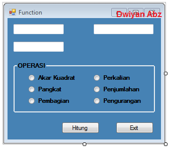 PERKENALAN DAN PERKEMBANGAN VISUAL BASIC 2008: PROCEDURE, FUNCTION DAN MODULE PADA VB. NET