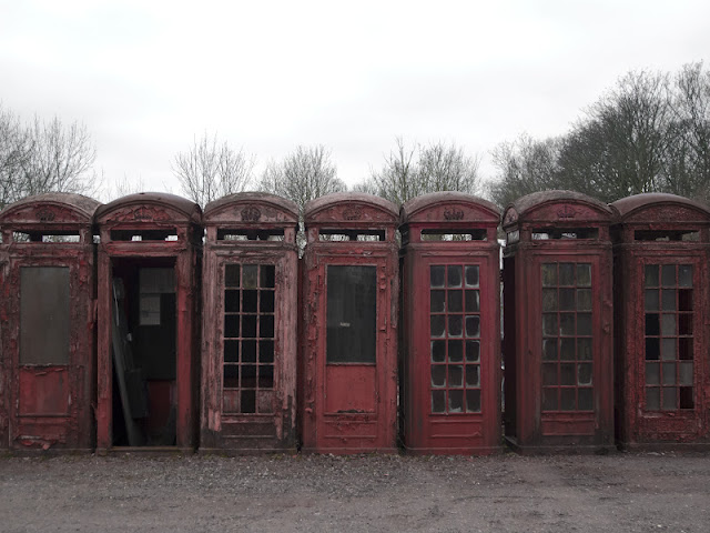Deserted Places: UK's red telephone box graveyard