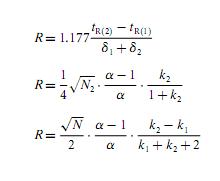 Chemical Analysis Second Edition: Resolution factor between two peaks