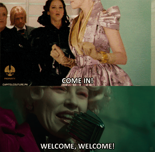 Hungry For Hunger Games: Haymitch, and Effie