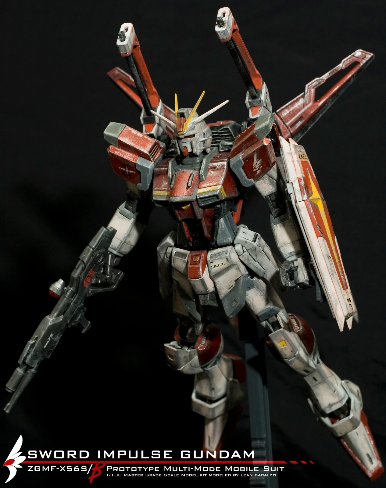 Painted Build: MG 1/100 Sword Impulse Gundam