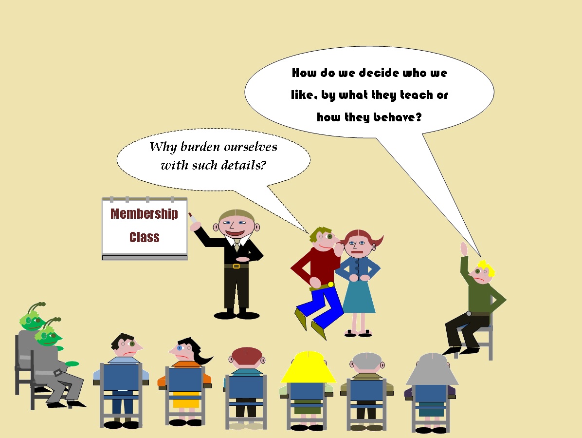 Mike Erich - The Mad Theologian: A Touch of Humor - Criteria