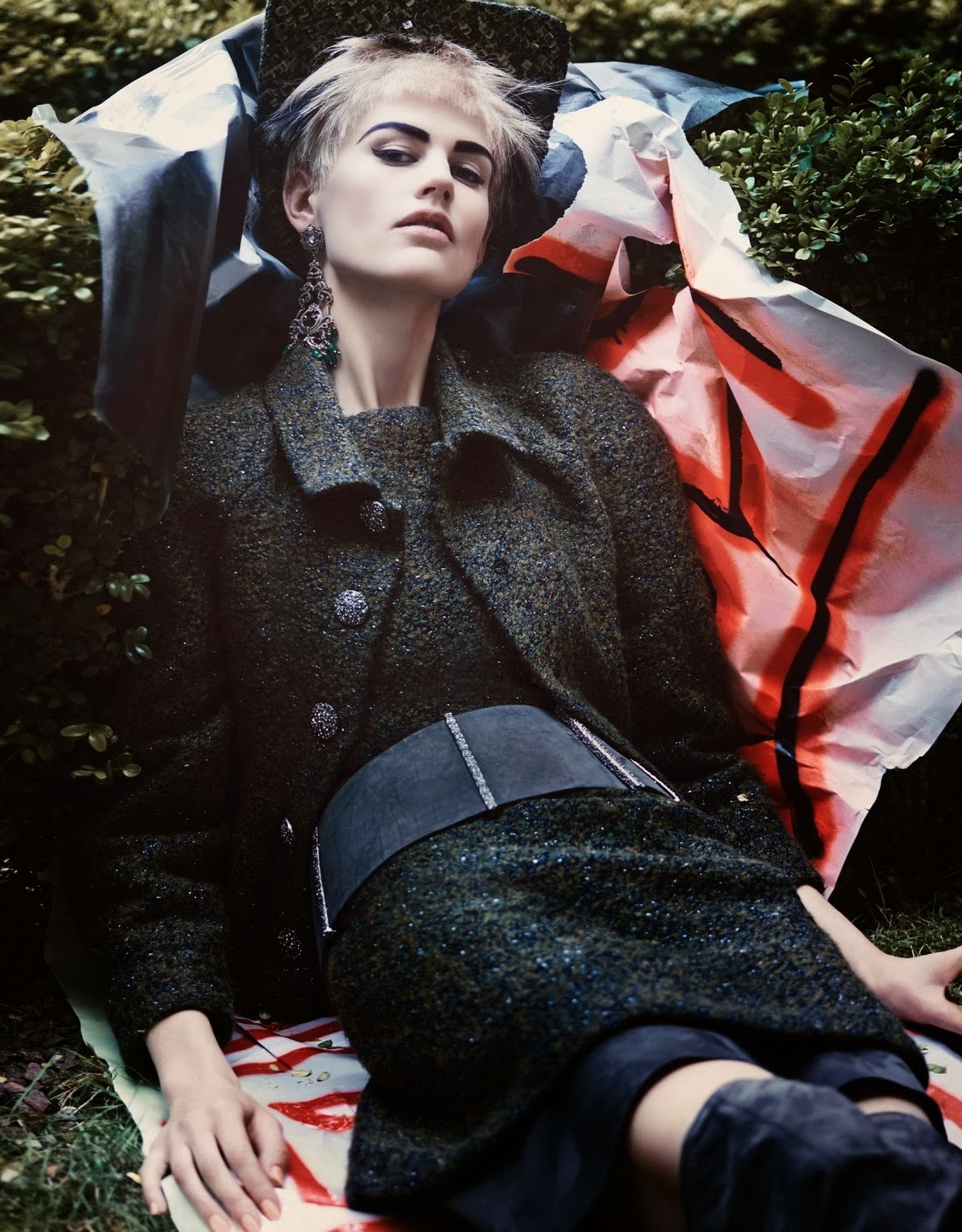 loveisspeed.......: Saskia De Brauw is photographed by Craig McDean and ...