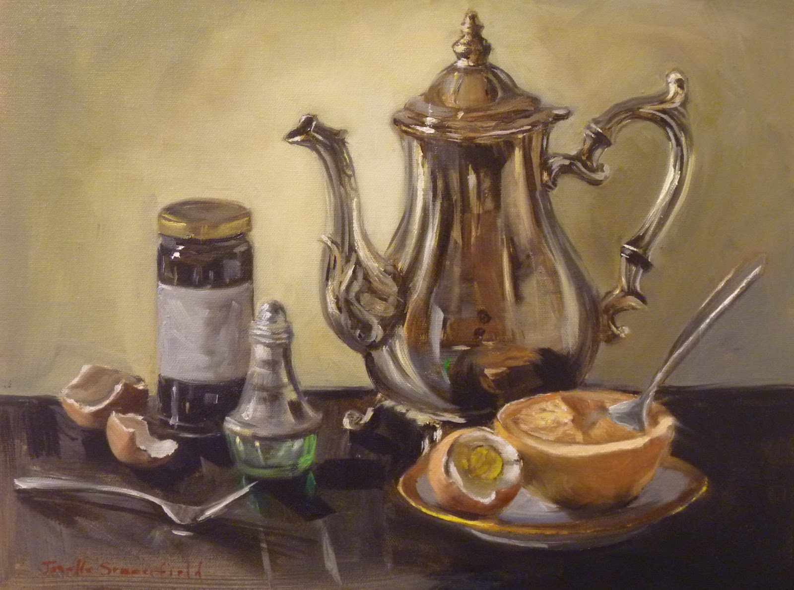 Jonelle Summerfield Oil Paintings: Breakfast
