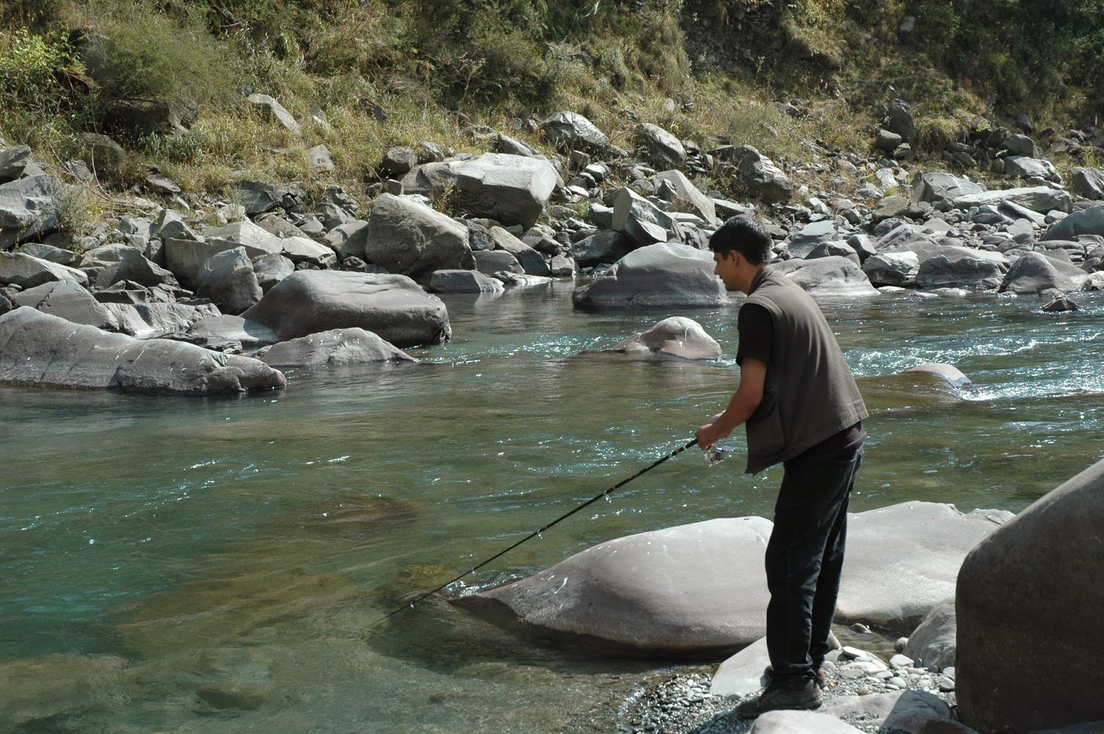 Trout Fishing In Kullu Valley : BAROT