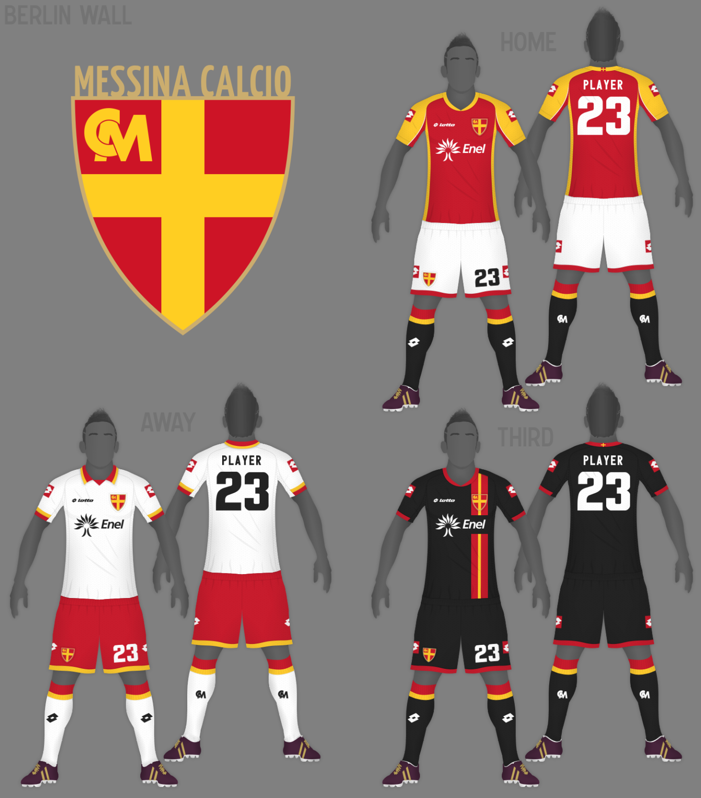 Sports Logo Spot: European Soccer Concept Cup: Italy