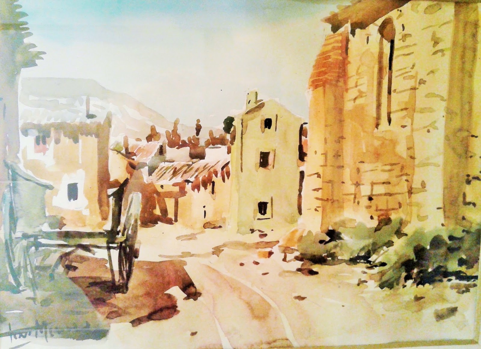 jesus meneses ( pintor): ACUARELAS DE JESUS MENESES, QUE LOURDES QUERÍA ...