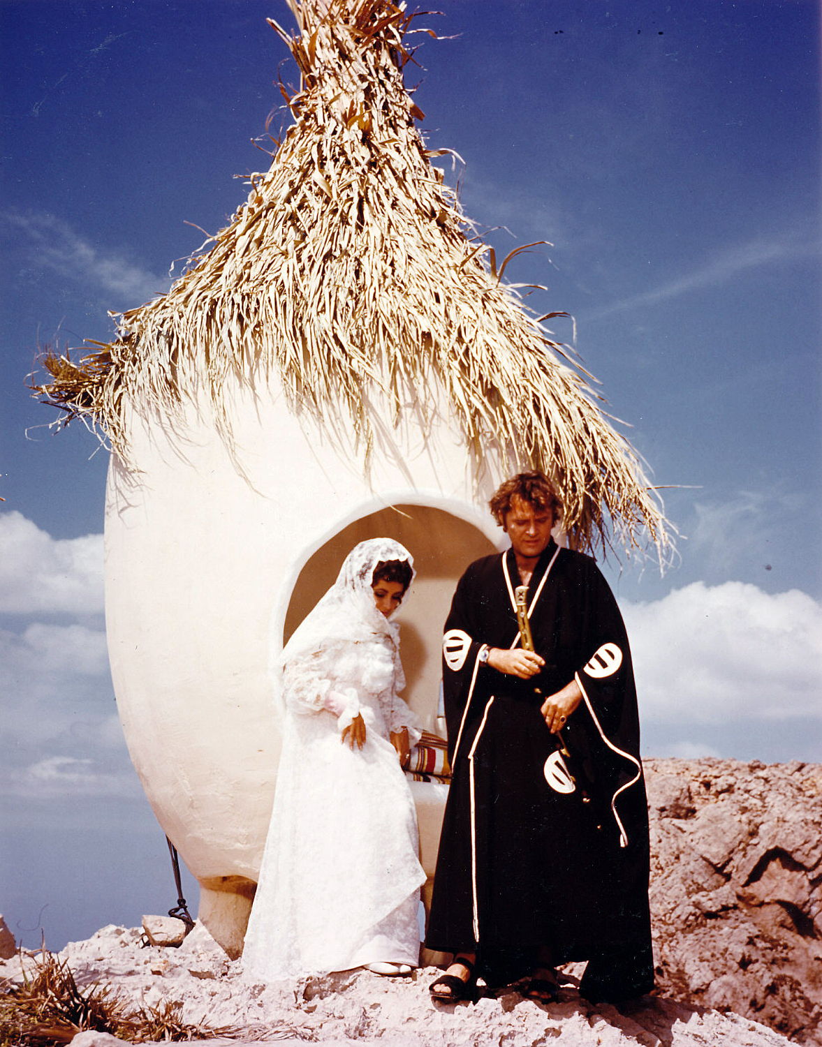 Elizabeth Taylor: On the set of "Boom"