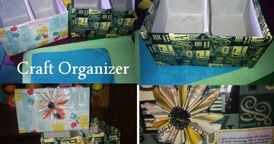 craft recycled organizer