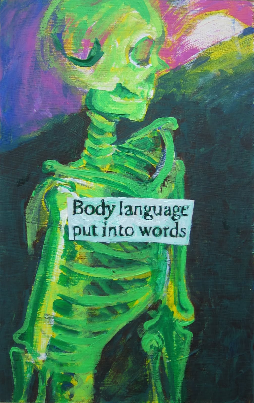 Showing up for the Muse: The body language in art