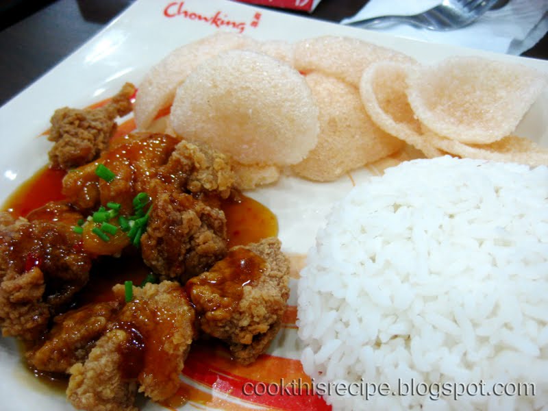 Cook this Recipe: Chowking Orange Chicken