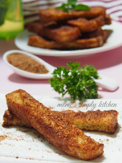 Resep Cinnamon French Toast Stick - Monic's Simply Kitchen