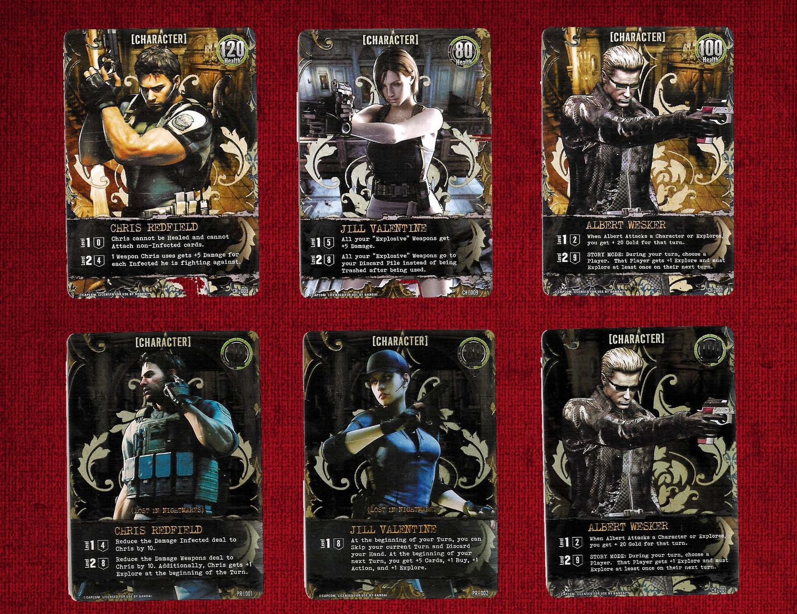 Hynst Games: Resident Evil Deck Building Game: Original and Alliance ...