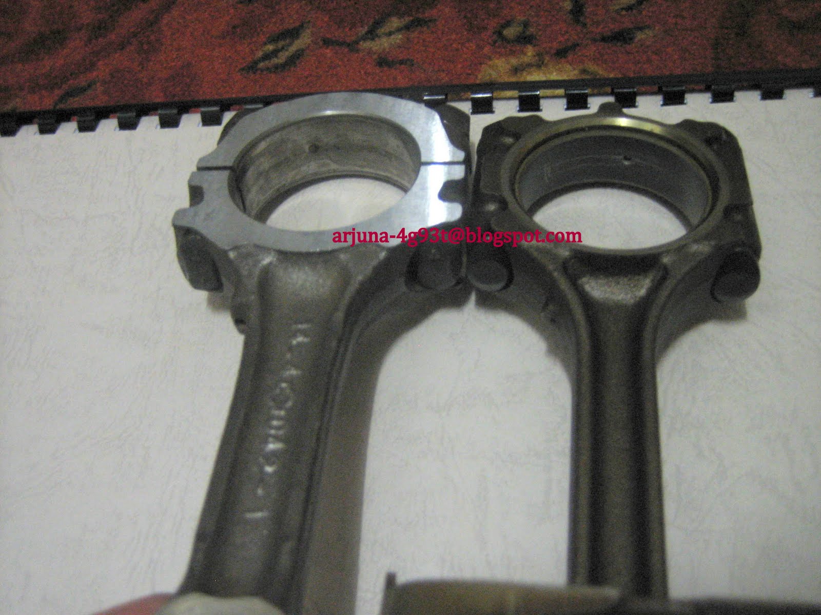 4G93T: nissan CA18 conrod vs 4G93t conrod