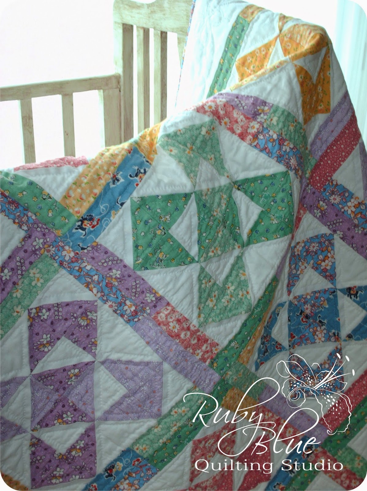 Ruby Blue Quilting Studio: Since that seemed to go so well...