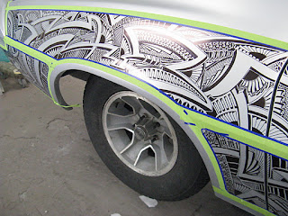 Pinstripe Chris: The Sharpie Pro Street Camaro Part 2