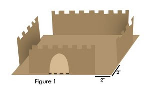 Kids' Castles: Making a castle from recycled materials