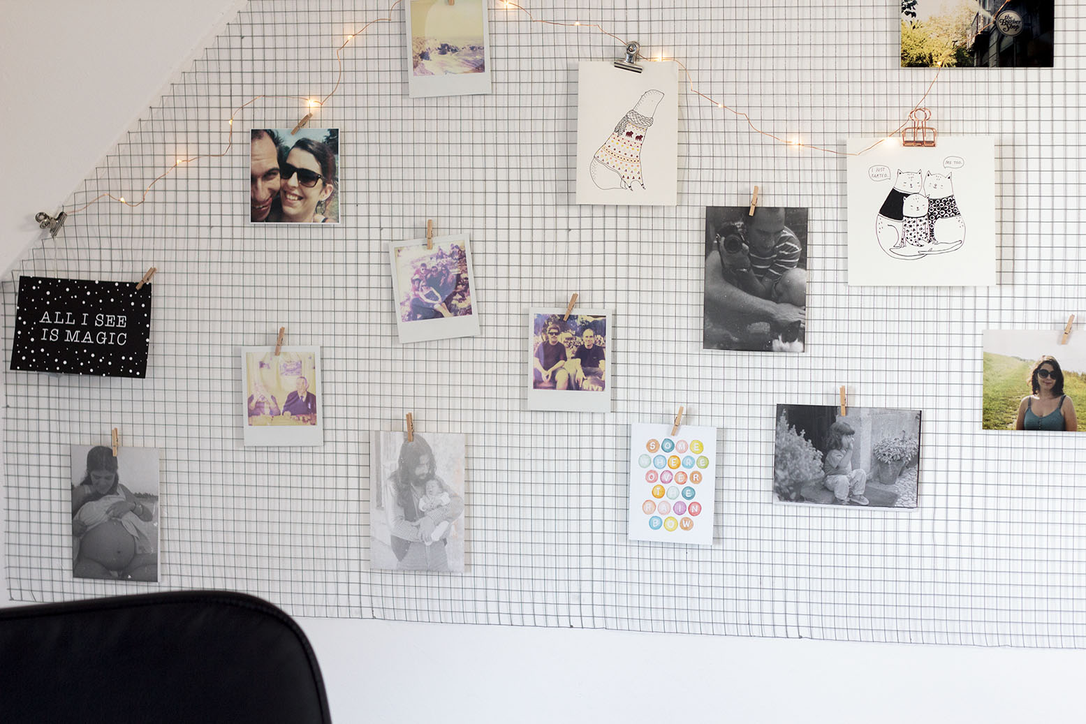 WALL WIRE GRID DISPLAY | Wit Konijn