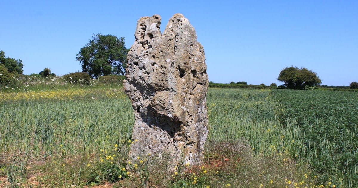 Hawk Stone "Hawkstone". Standing stone.