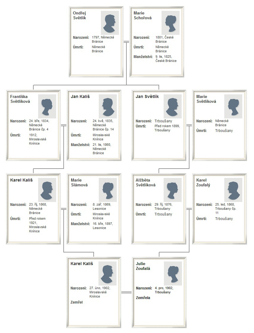 Czech Genealogy blog: Loss of ancestors - pedigree collapse