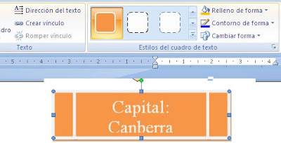 Aprendiendo Word: Formas y Cuadros de texto