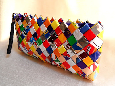 Esselle Crafts: Candy Wrapper Bag