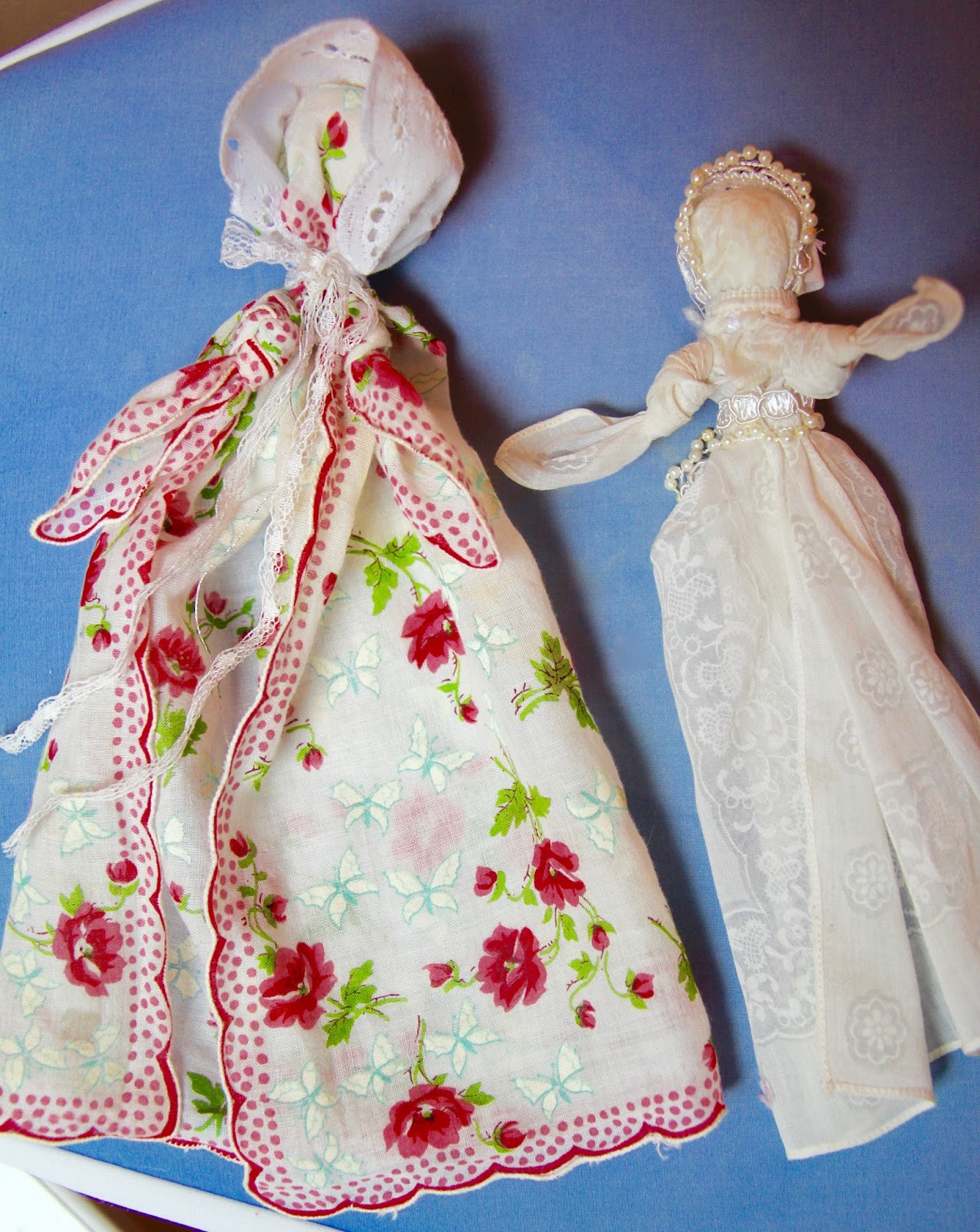 Da Diddley Craft Craft: Handkerchief Dolls aka "Hanky Church Dolls"