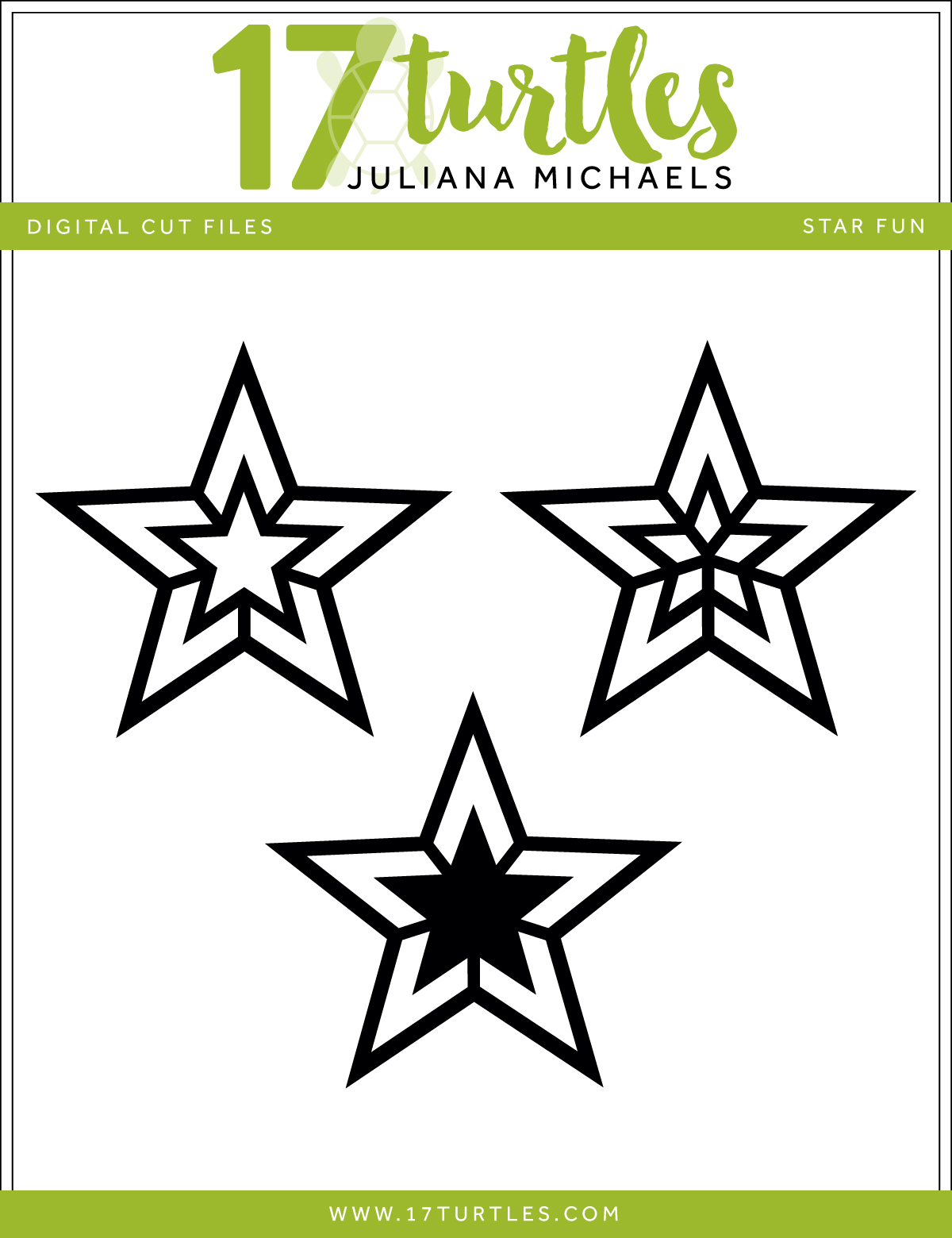 Free Digital Cut File | Star Fun - 17turtles Juliana Michaels