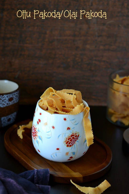 yummy everyday meal: Ottu Pakoda / Olai Pakoda - Erode Special