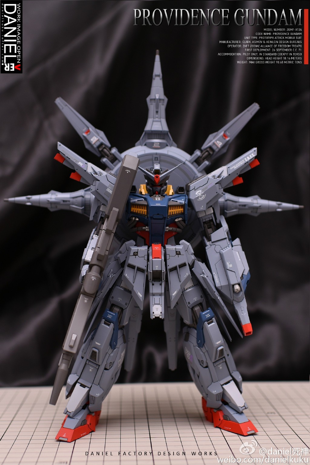 Custom Build: DA MG 1/100 Providence Gundam