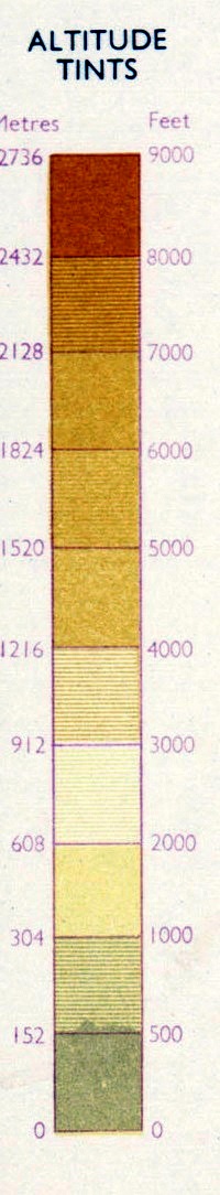 Practical Geography Skills: Methods of Representing Relief of the ...