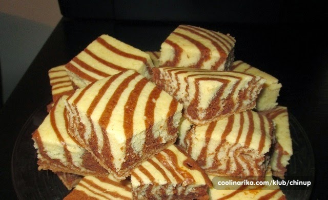 Zebra kolac ~ Omiljeni recepti