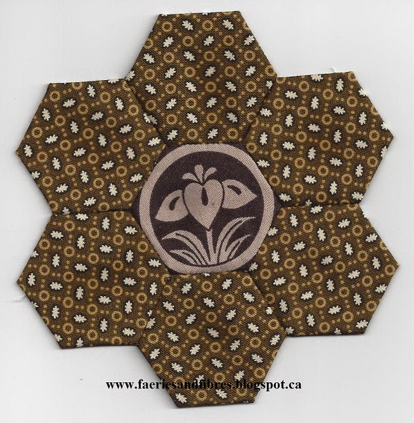 Faeries and Fibres: Birds in the Loft layout of plan for the rosettes