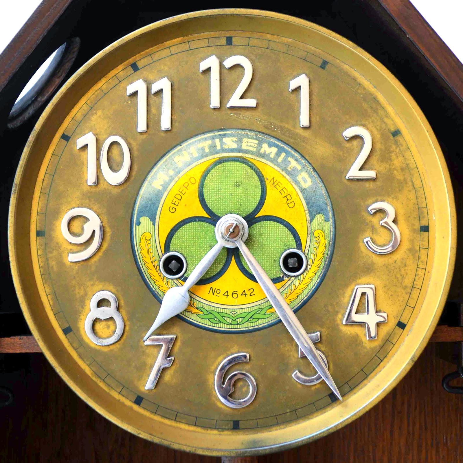 Old Vintage Gallery: Jam Dinding Antik M. Nitisemito Circa 1905