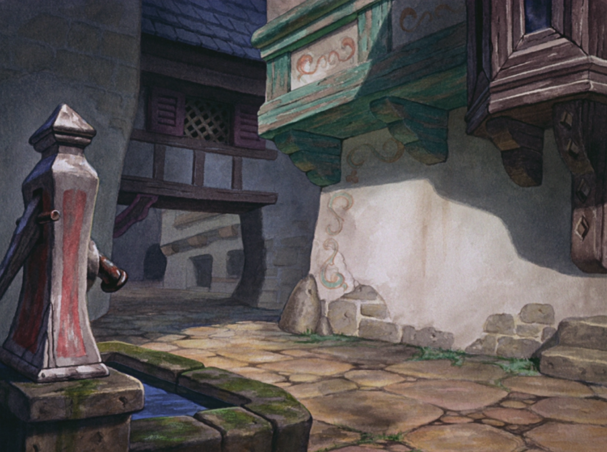 Living Lines Library: Pinocchio (1940) - Backgrounds