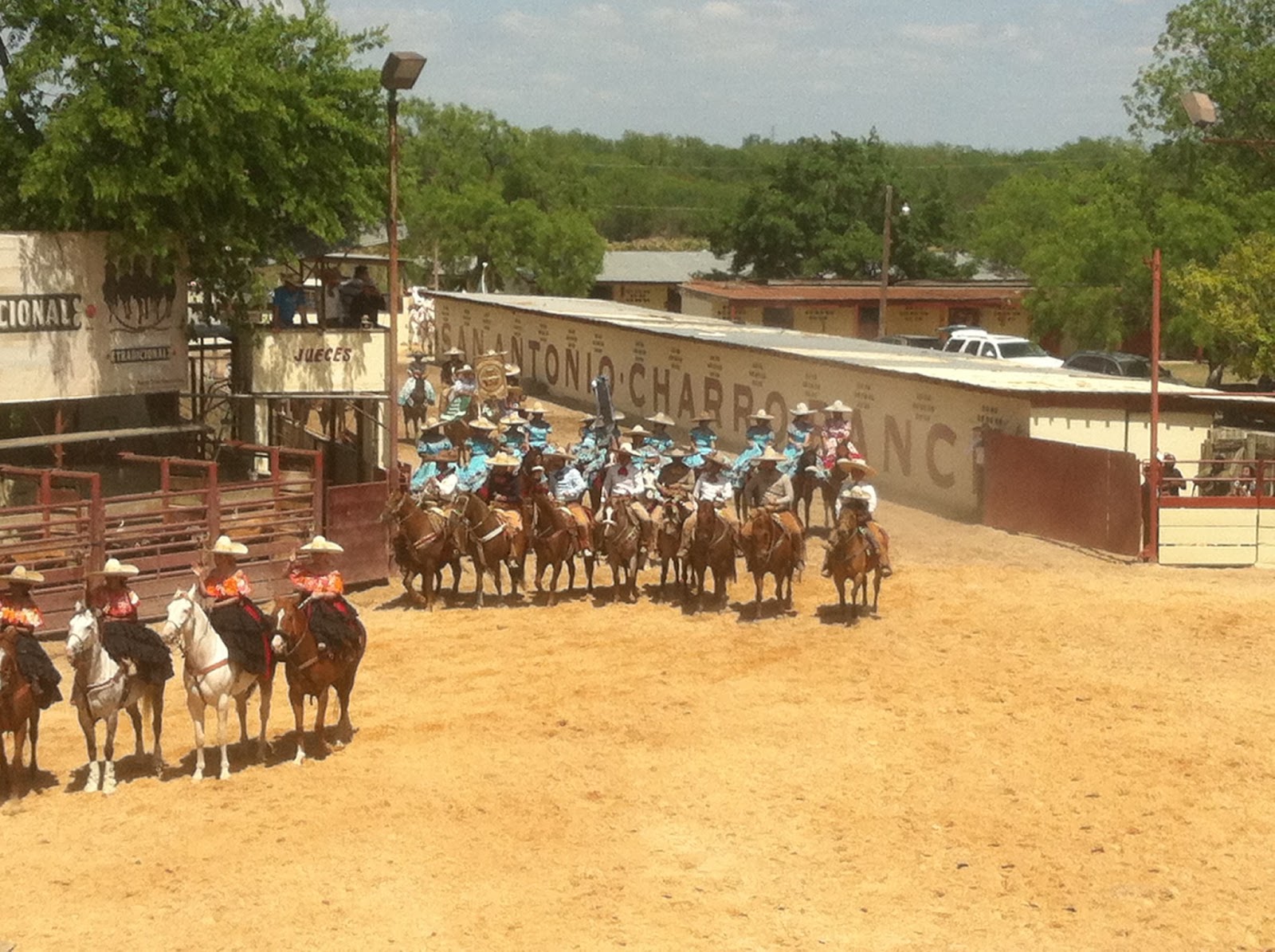 The Shaggy Palm Tree: San Antonio 2013 Fiesta Charreada at Charro Ranch