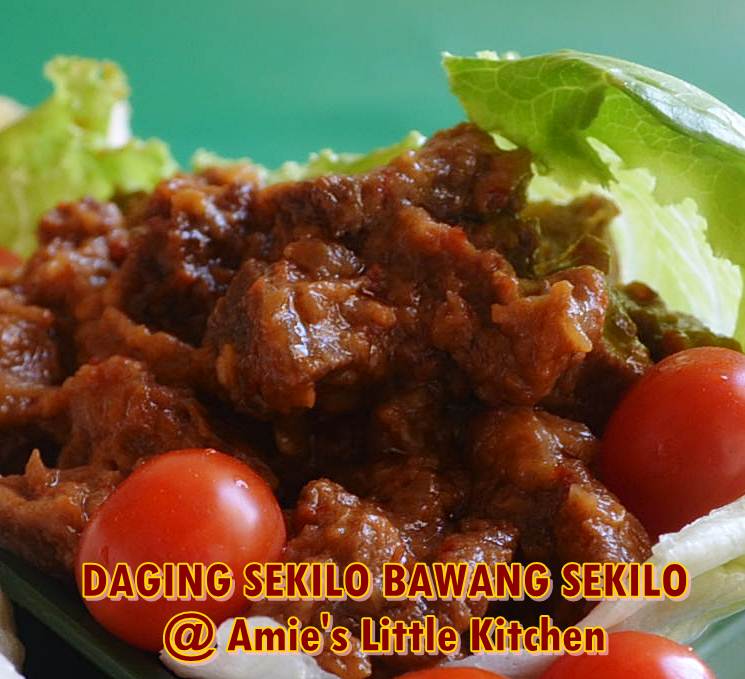 Sarapan Ketupat & Daging Sekilo Bawang Sekilo - Amie's Little Kitchen