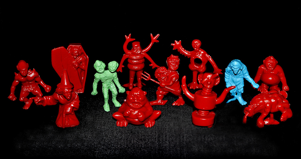 Little Weirdos: Mini figures and other monster toys: Terrible Monster ...