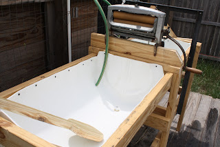 Modern Day Redneck: Hand Powered Washing Machine Update