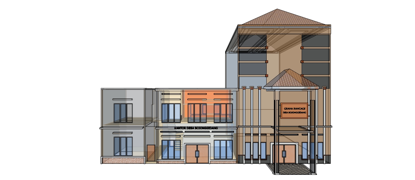 Contoh Gedung Aula Desa - Gaya Hidup