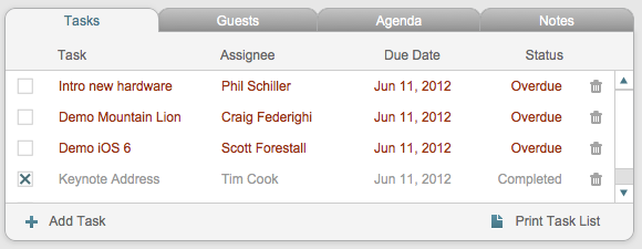 The Mac Office: Event Management: FileMaker Pro 12 Starter Solution
