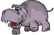 Animation Bundle: Animated Hippopotamus See Hippo Animations and Gif ...