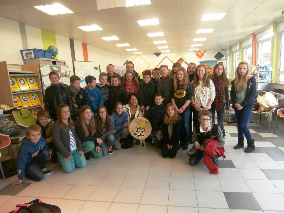 Lycée des Flandres: Une grande poétesse canadienne innue au Collège des ...