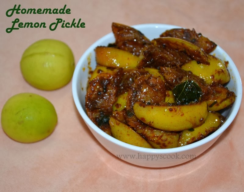 Homemade Lemon Pickle Recipe| Lime Pickle | Happy's Cook